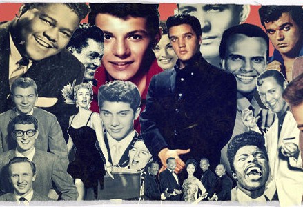 1950s Music Collage