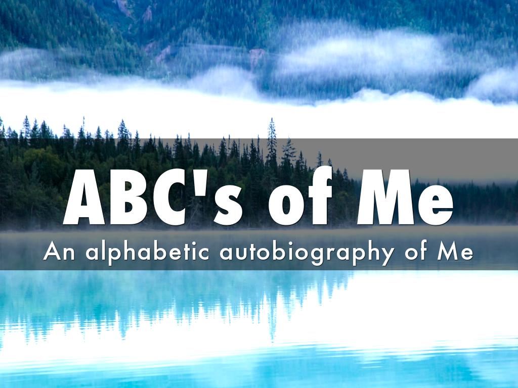 ABC's of me by Kingston CHAO