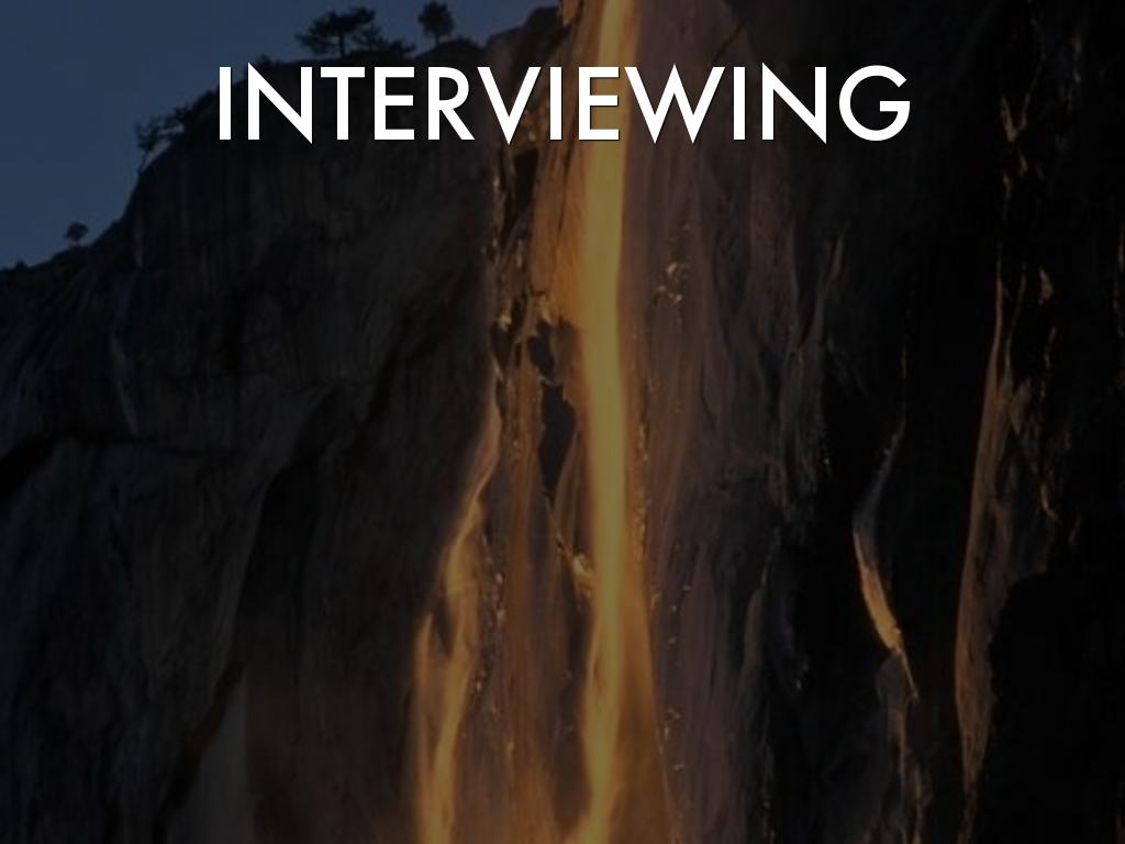 Copy of Interviewing by Diane Greer