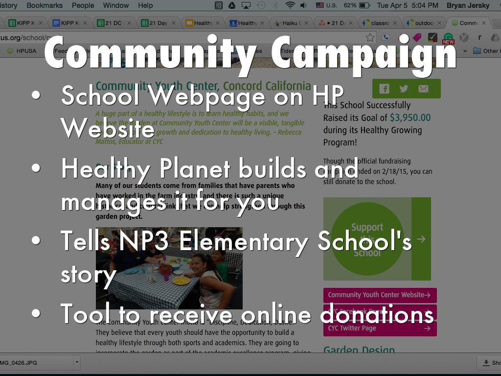 NP3 Elementary School Healthy Growing by Bryan Jersky