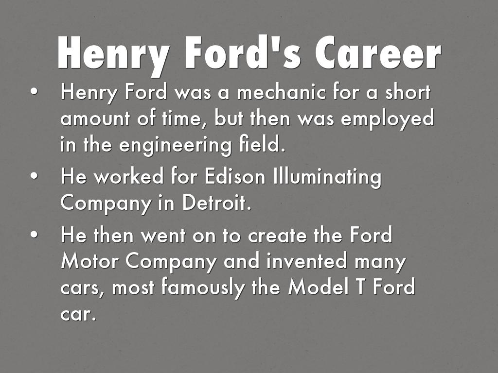 Henry Ford Research Project by Isabella Diaz-Arteaga