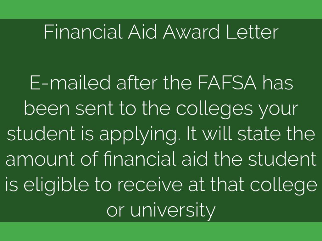 Copy of FINANCIAL AID 101 by sneuenschwan