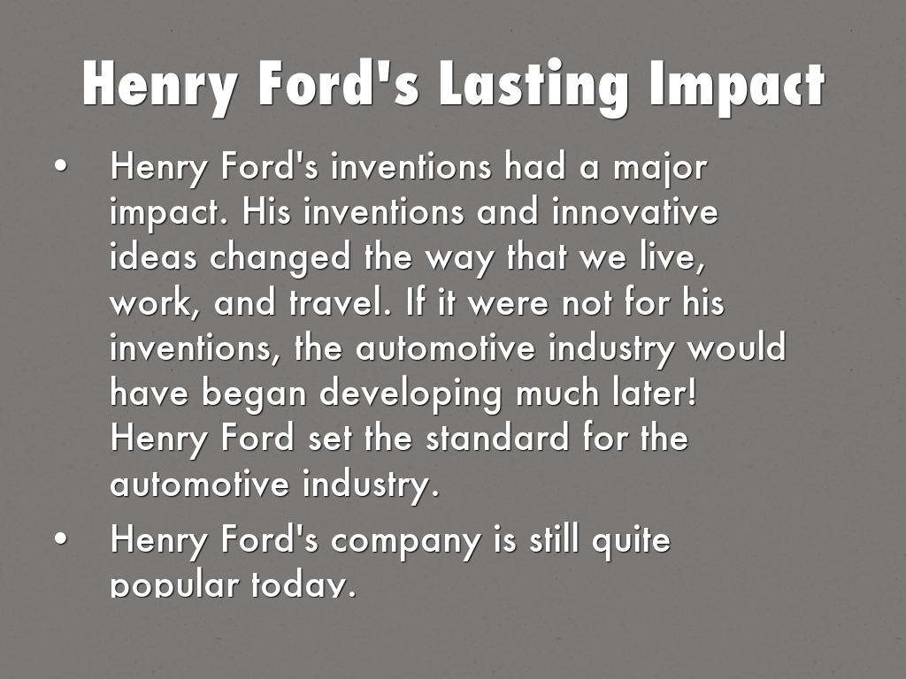 Henry Ford Research Project by Isabella Diaz-Arteaga