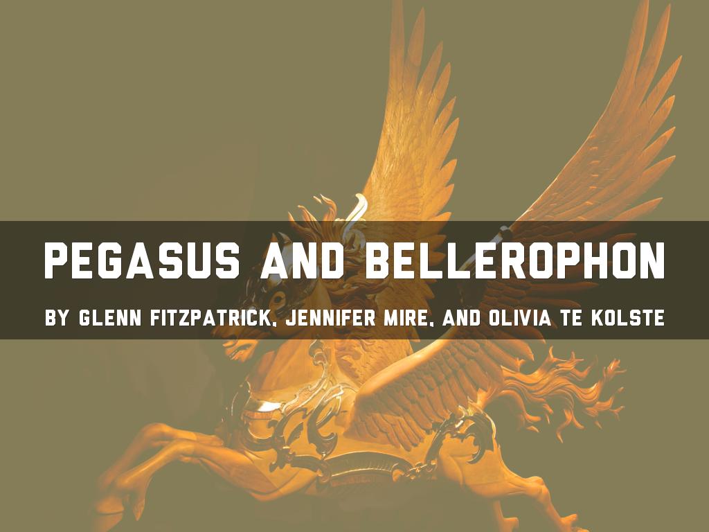 Pegasus And Bellerophon by Olivia Te Kolste