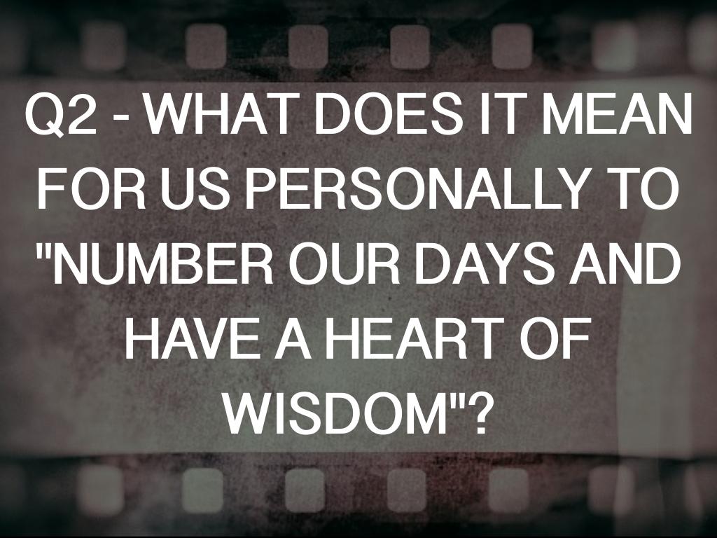 Numbering Our Days by Mark Brouwer