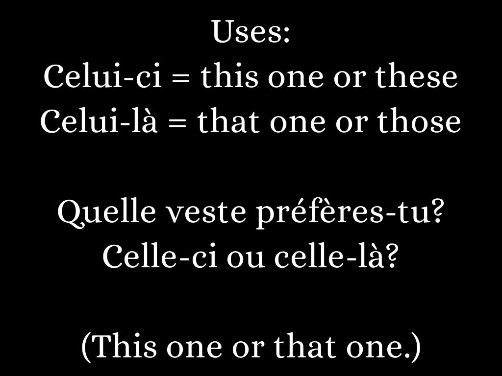 Fr IV Celui Forms by Mrs. Benitez