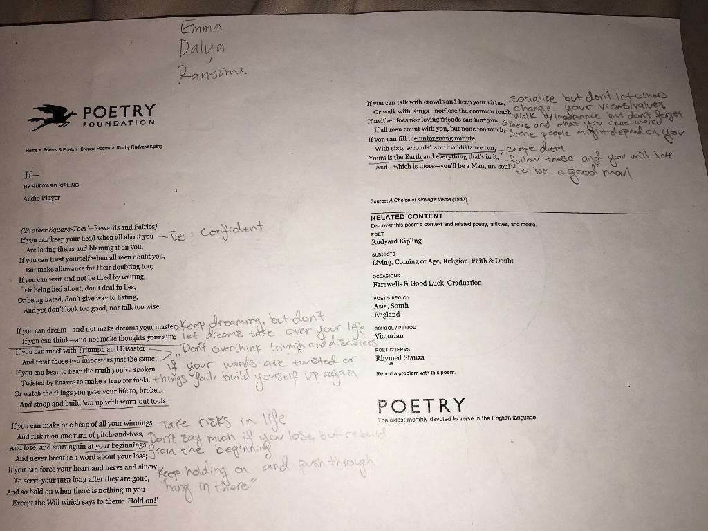 Poetry Mash-up by dalya227