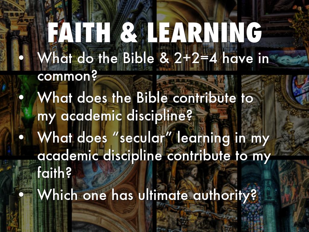 Faith & Learning Integration by Neal Ledbetter