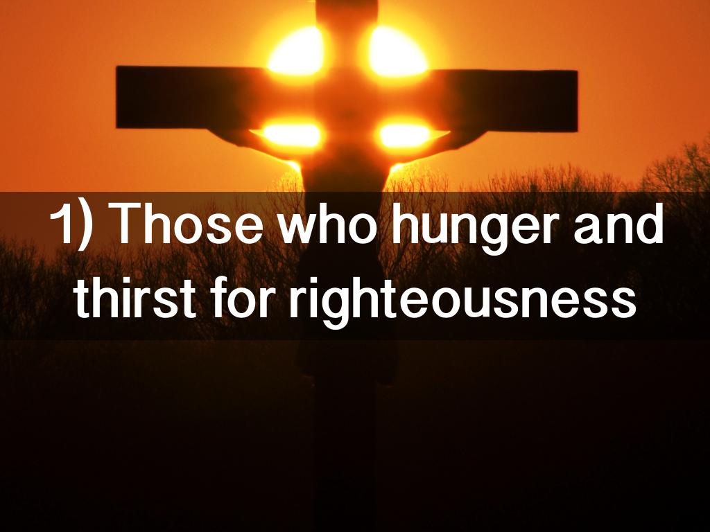 hunger & thirst after righteousness by Stephen Boone