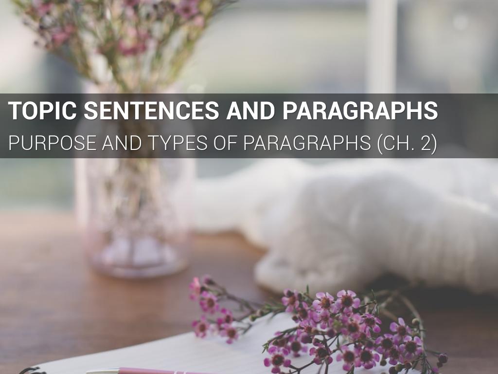 (ONLINE) Purpose and Types of Paragraphs by Mary Petty