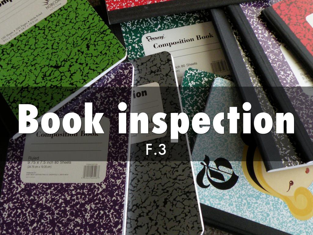 Book inspection by Ying Ka Chan