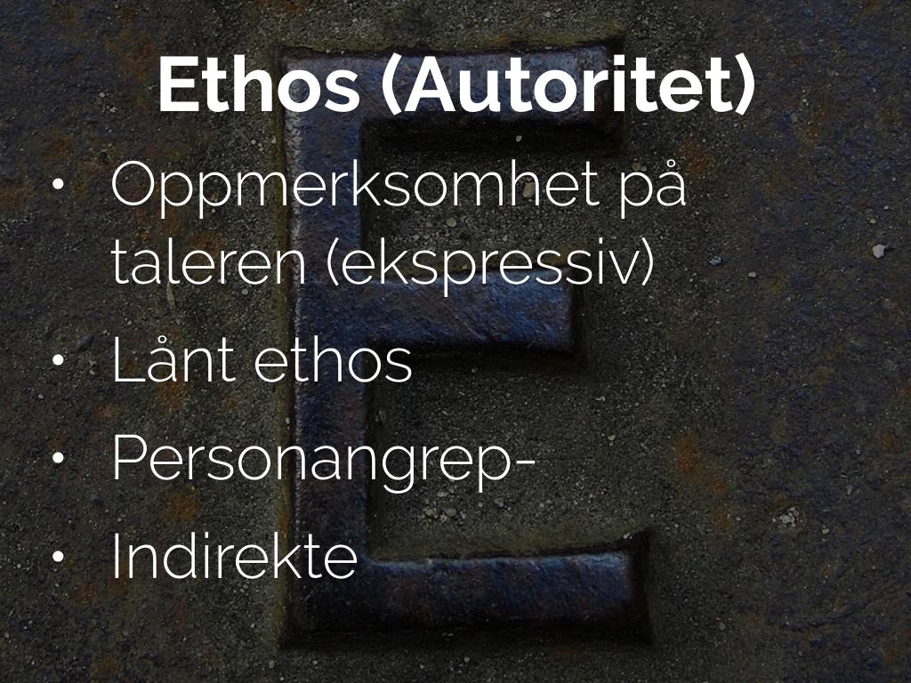 Argumentasjonstyper by Martin Riber