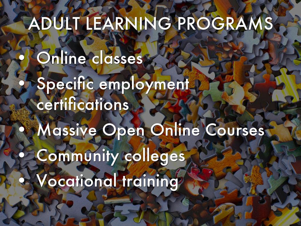 Adult Education by Robin Swails