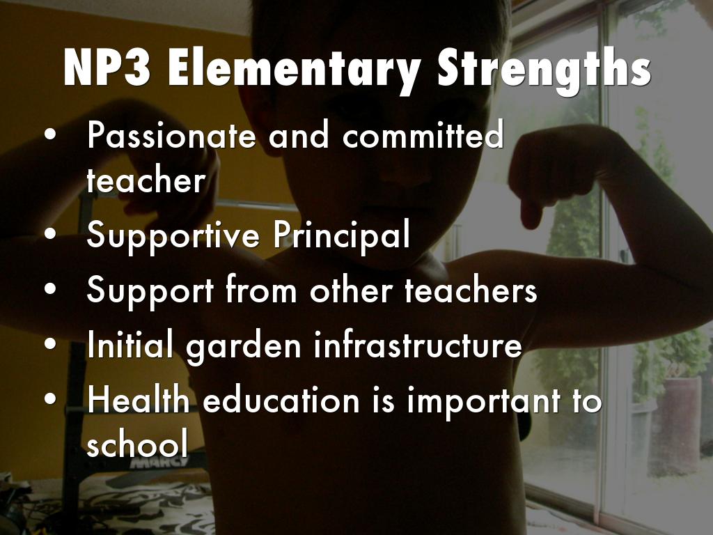 NP3 Elementary School Healthy Growing by Bryan Jersky
