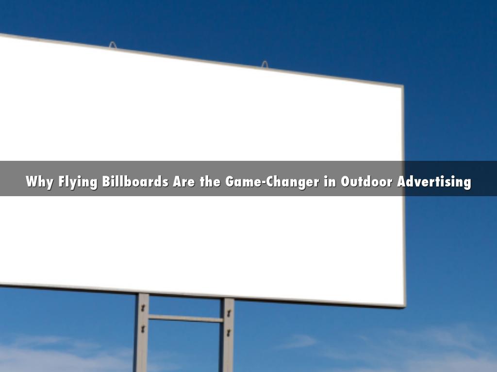 Why Flying Billboards Are the Game-Changer in Outdoor