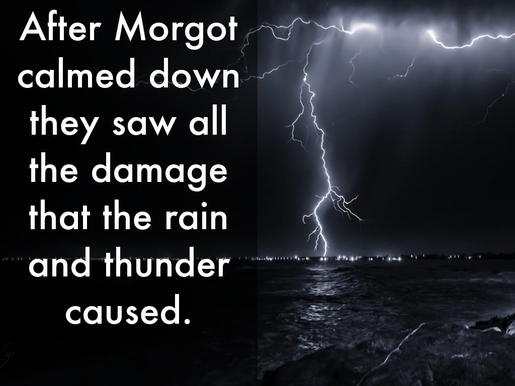 they unlocked the door more even slowly and let Morgot