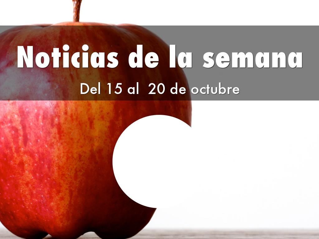 Noticias de la semana by segundonivelb