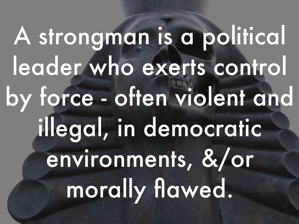 Strongman Checklist by Chris Byron