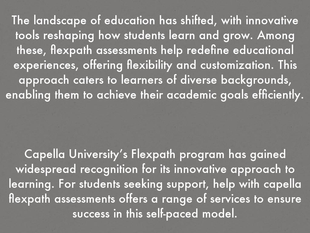 How Flexpath Assessments Help Transform Learning by