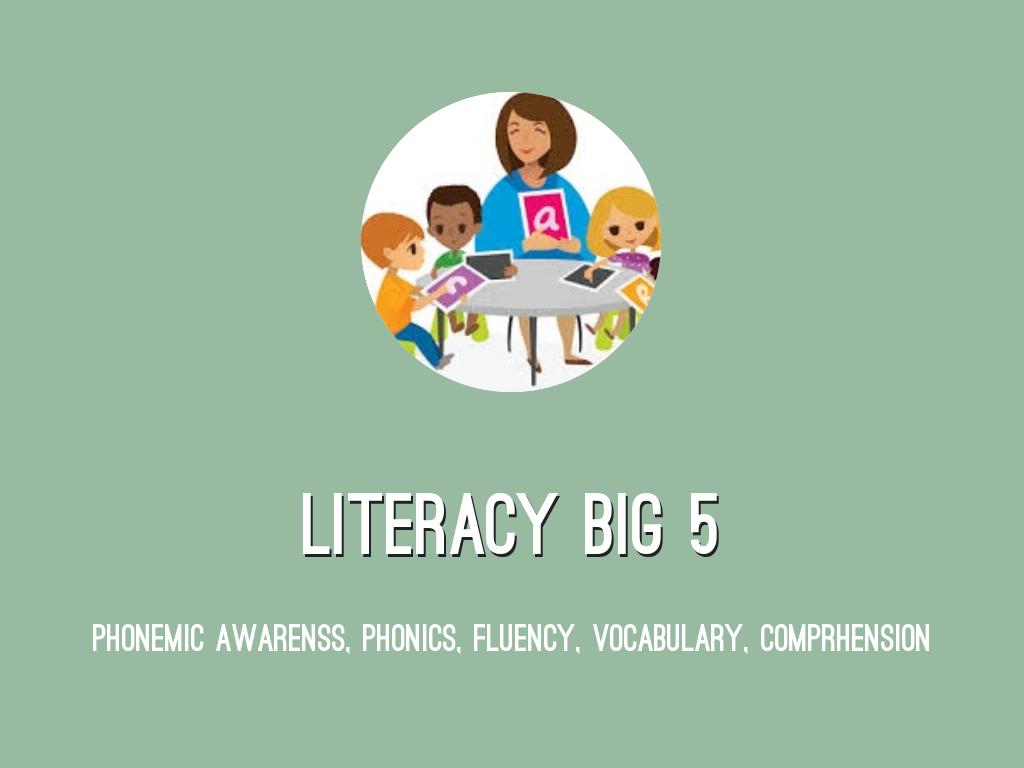 Literacy Big 5 by Turner Alderson