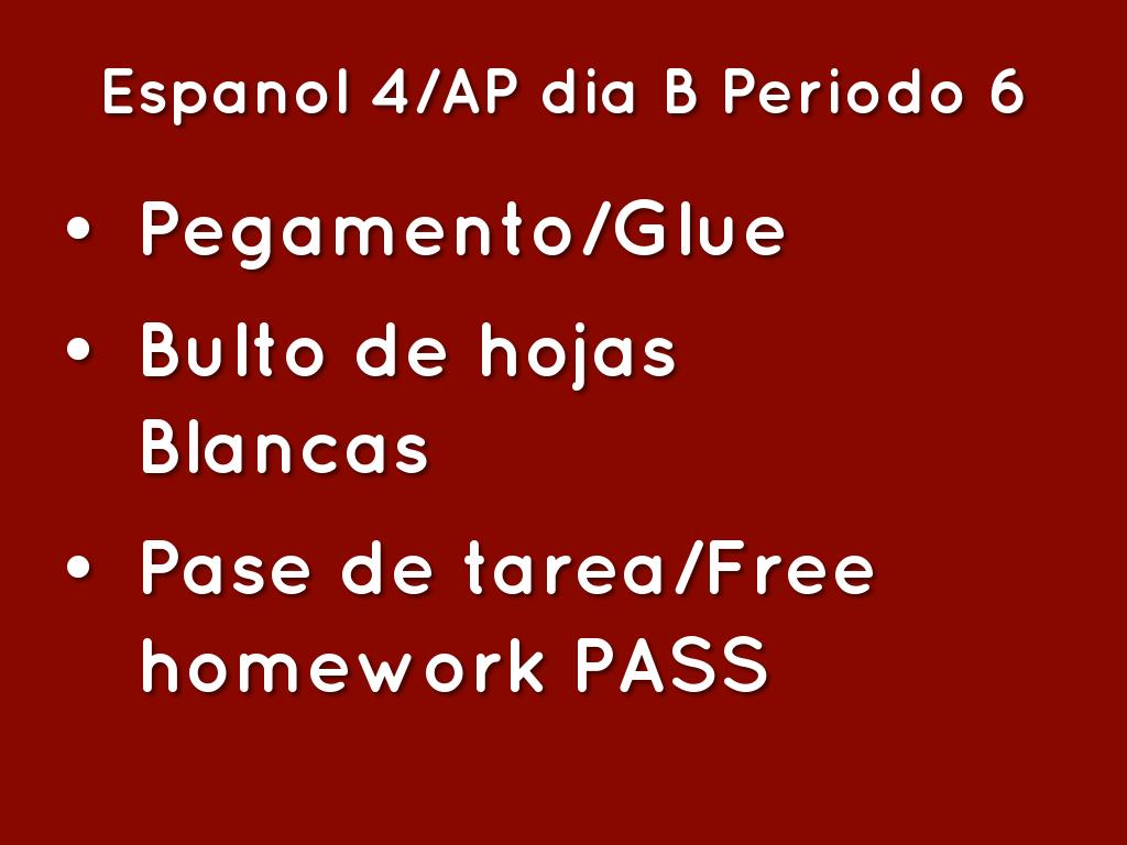 Bienvenidos a la clase de Espanol by Tamara Tamez