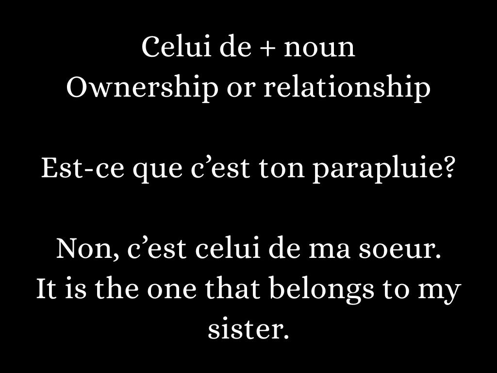 Fr IV Celui Forms by Mrs. Benitez