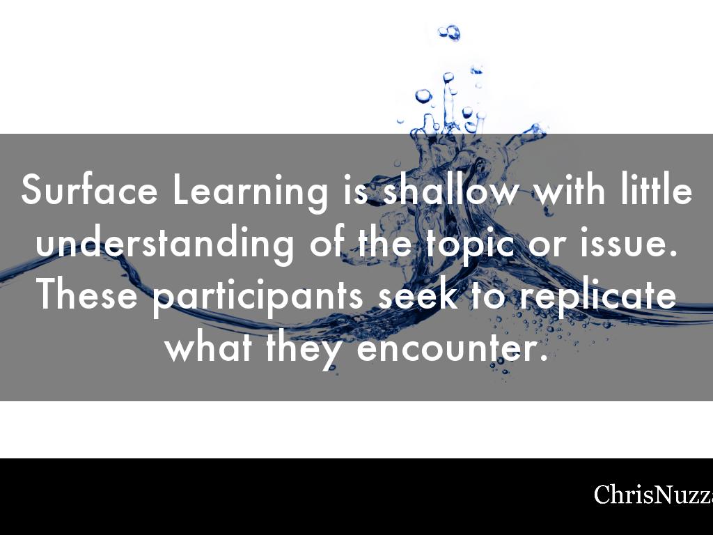 Surface, Advancement & Deep Learning by Jeff Hurt