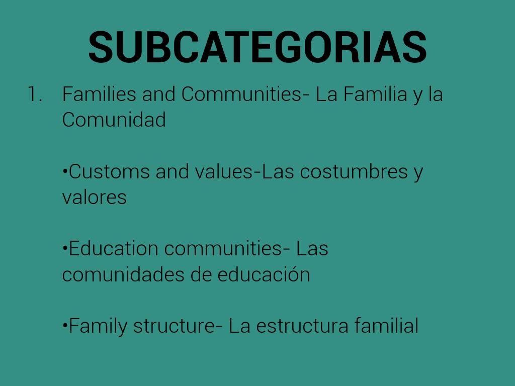 Familia y Comunidades by Tamara Tamez