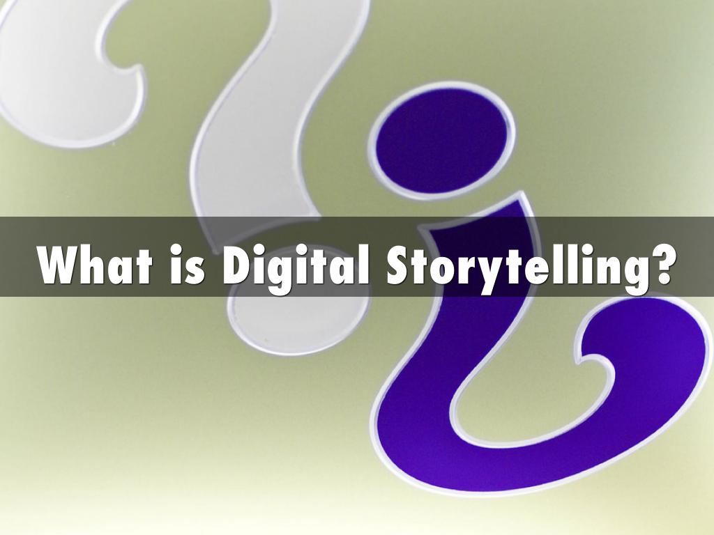 Digital Stoytelling by Mahani Mohamad