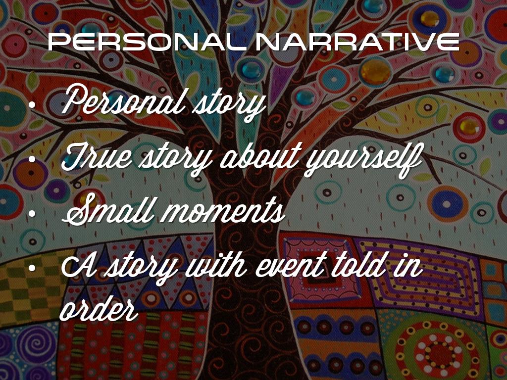 Personal Narrative by Mahani Mohamad