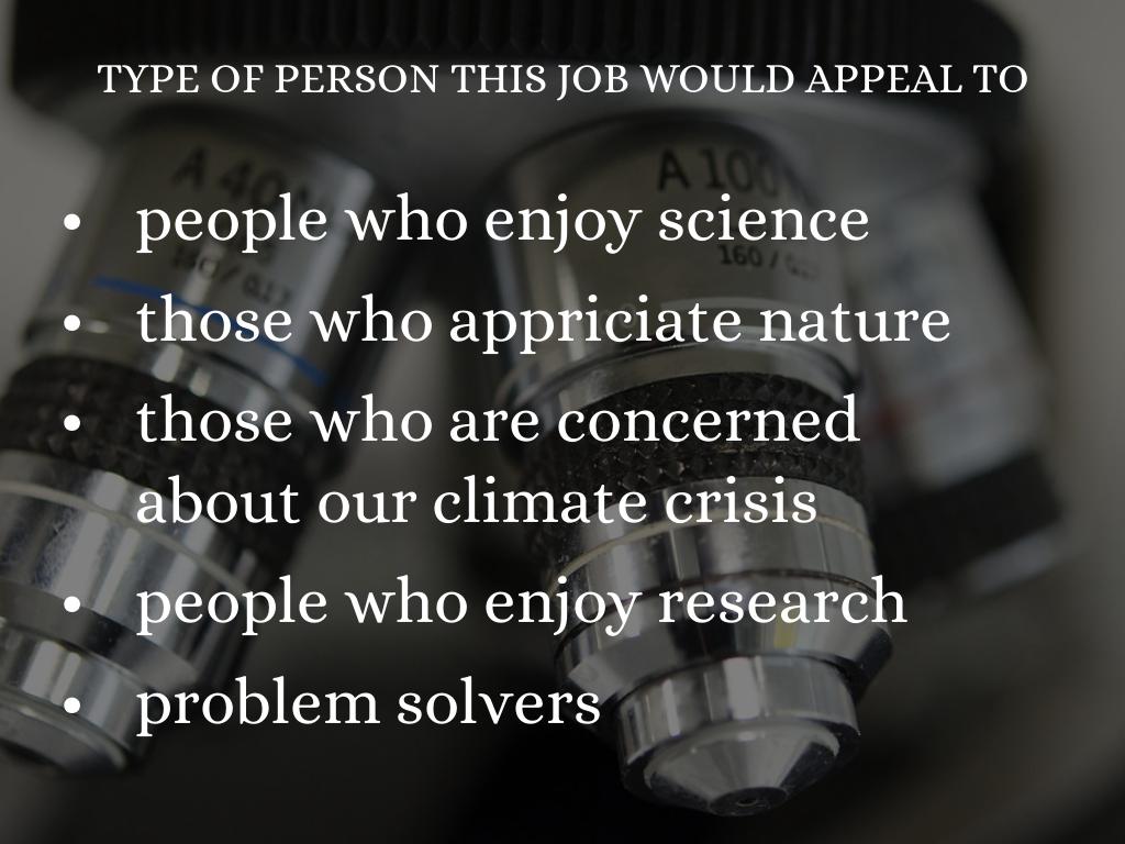 climate change researcher by kpennefather07