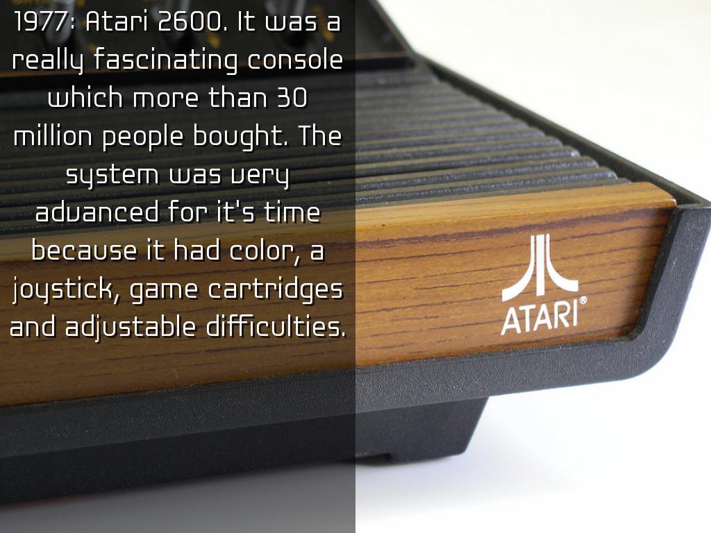 Copy of Evolution Of Video Games by Patrick Goncalves