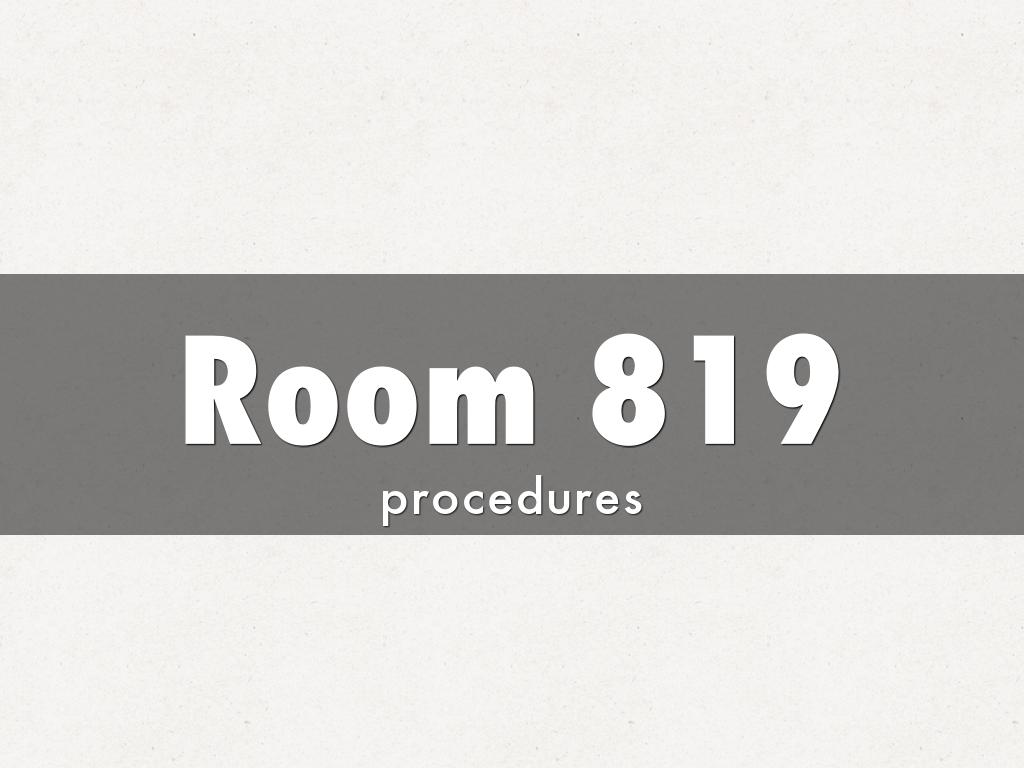 Room 819 by elsteeled