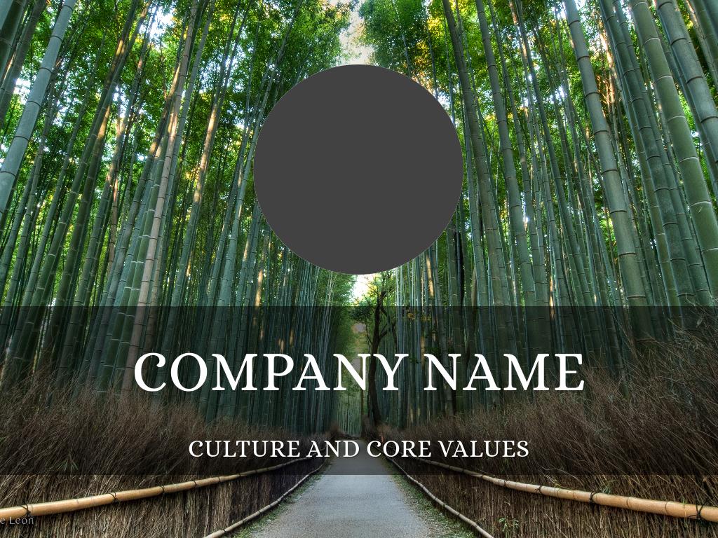 Culture and Core Values Haiku Deck Presentation