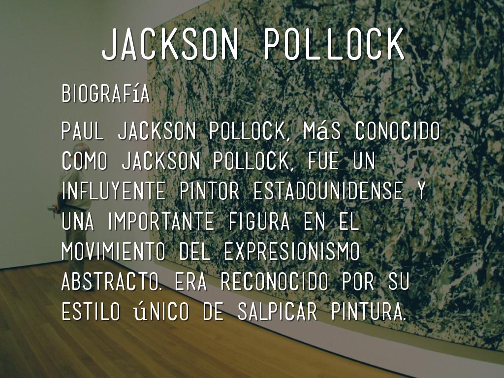 JACKSON POLLOCK by omarboukhana12