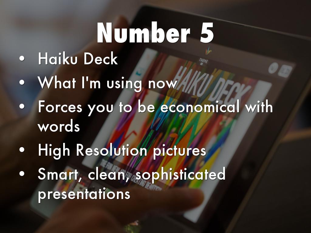 Technology in the Classroom by Richard Eno