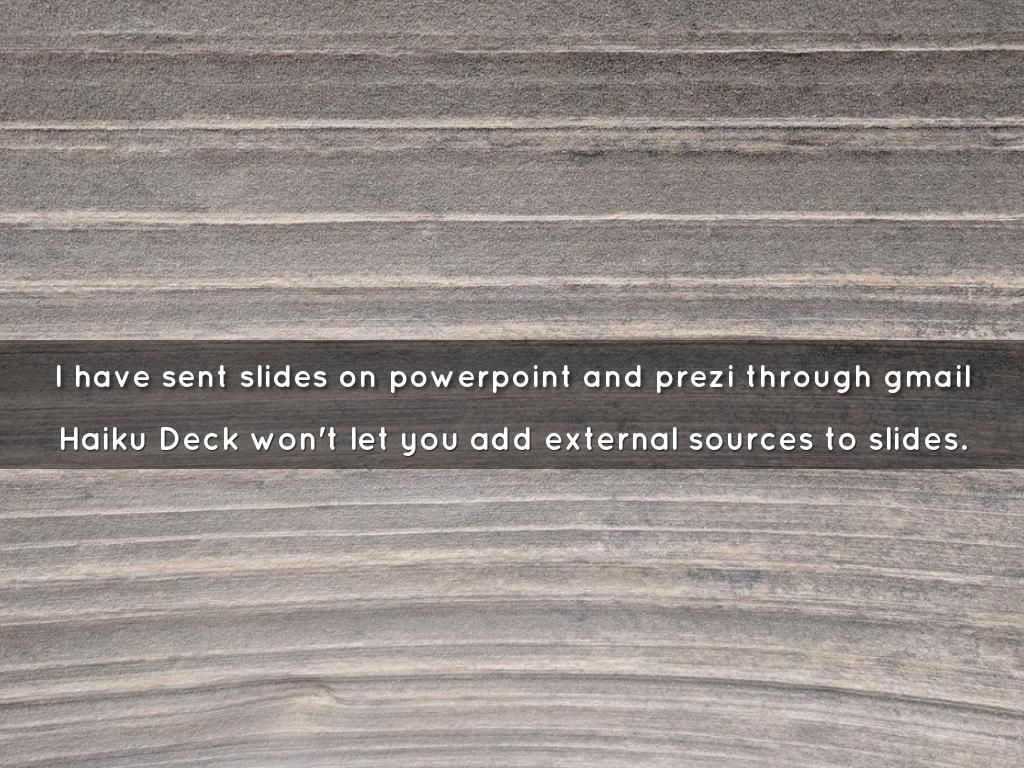 Haiku Deck by Melvin Merman