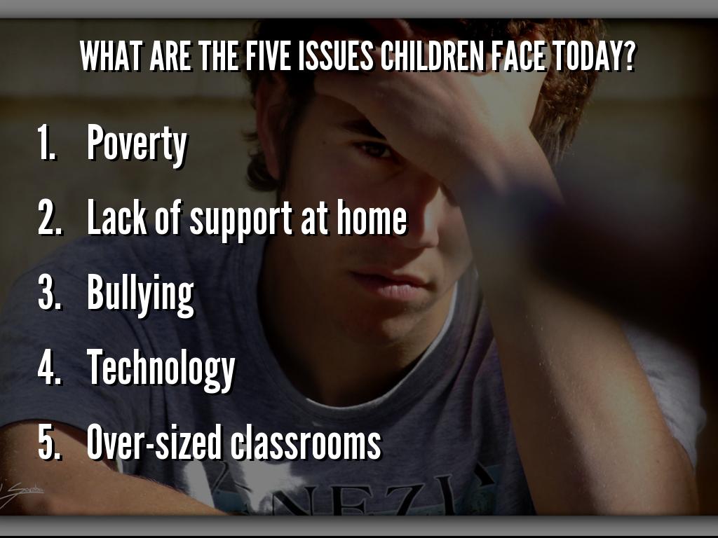 Issues faced by today's children by shajclark