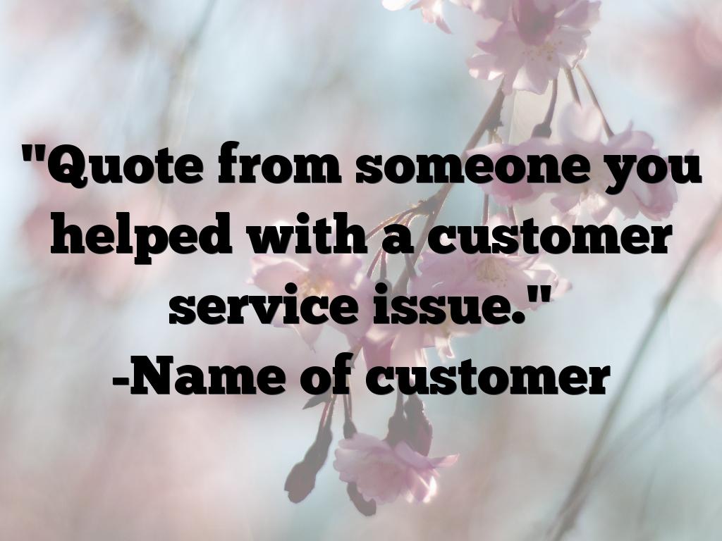 Copia de Customer Quotes & Testimonial Examples by