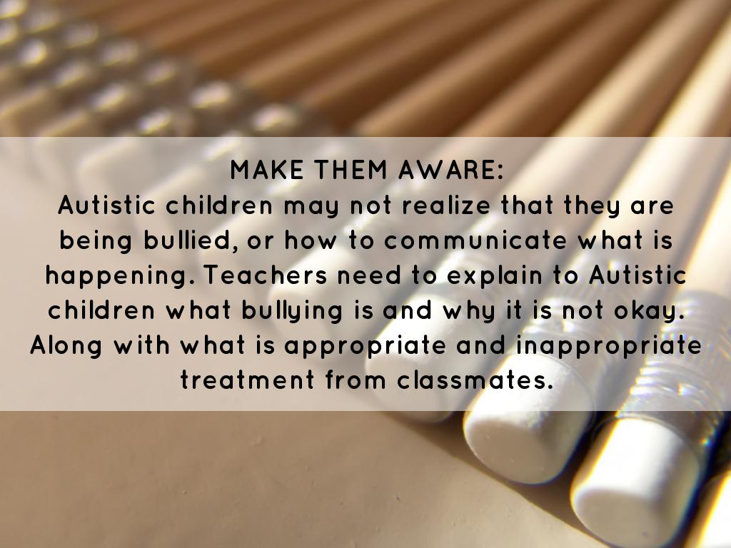 Bullying and Autism by Vic-toria Gio