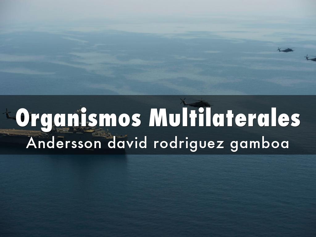 Organismos Multilaterales by lore_3232