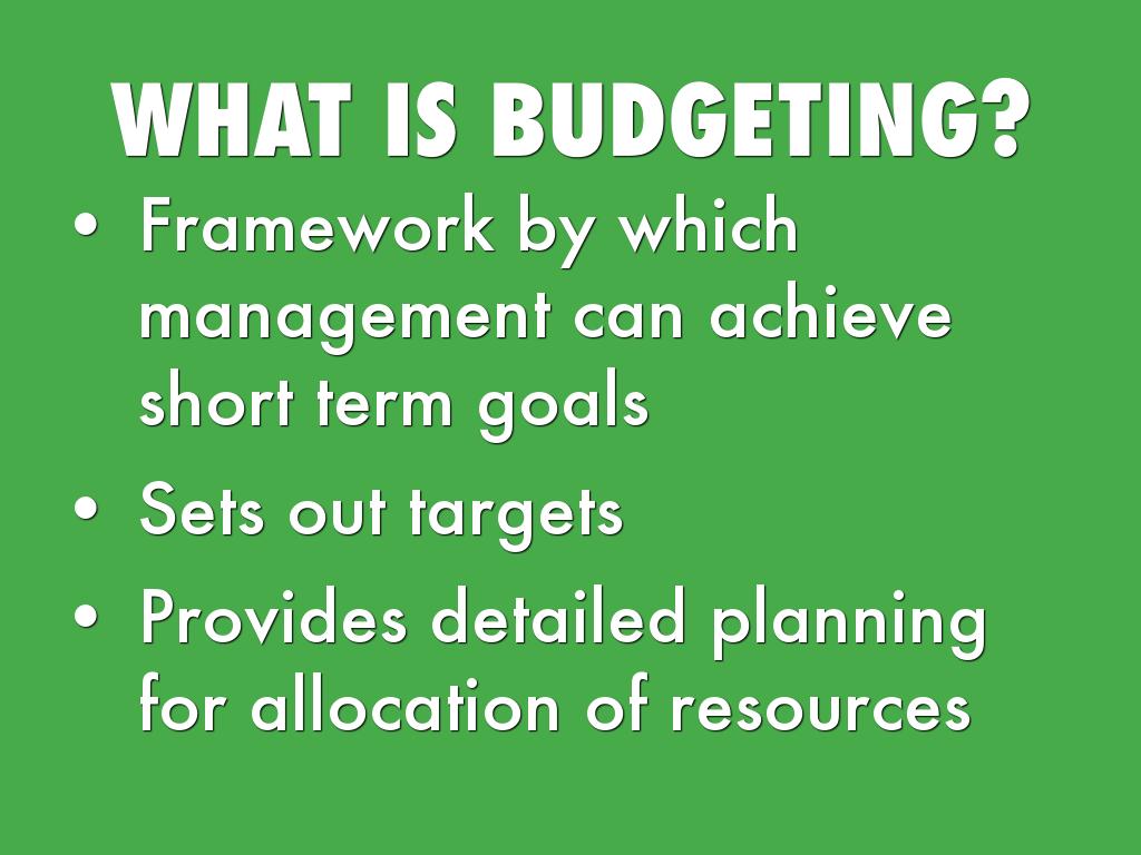 Budgeting by Nuzha Nundloll