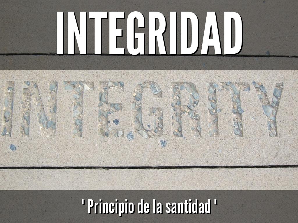 integridad by Arturo González