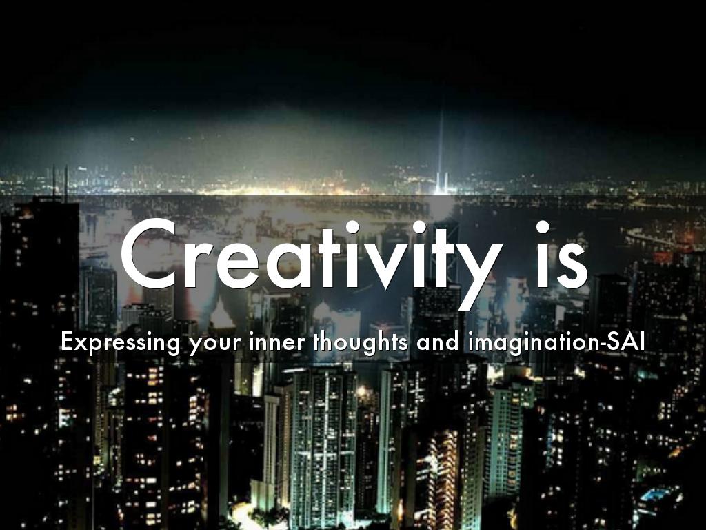 What is Creativity ã ®ã ³ã ã ¼ by 谷口 慧